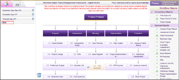 Assigning Sign Off Templates